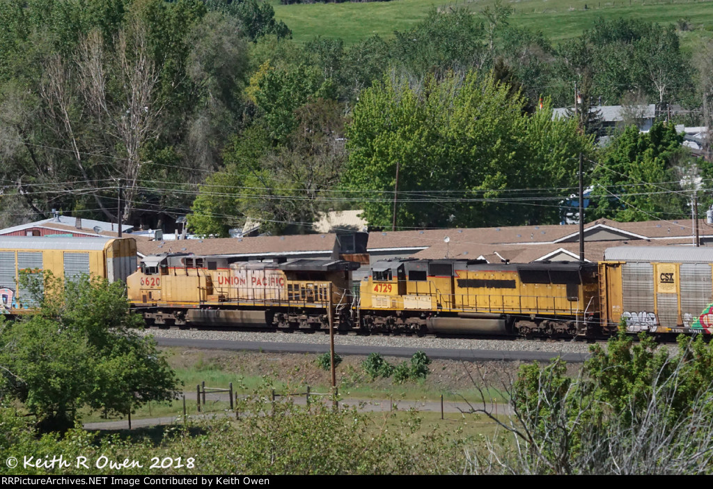 Mid-train DPUs in a Westbound Manifest